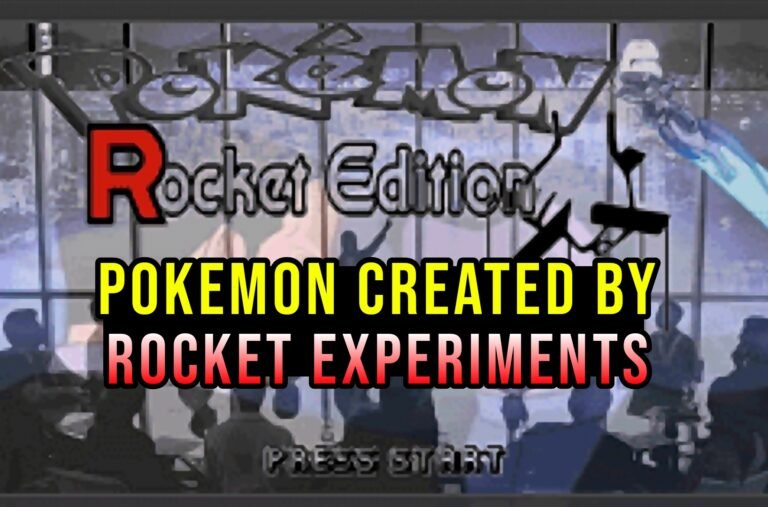 Pokemon Created by Rocket Experiments - Pokemon Team Rocket Edition